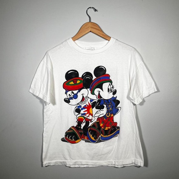 N/A | Shirts | Vintage Hip Hop Mickey Mouse T Shirt | Poshmark